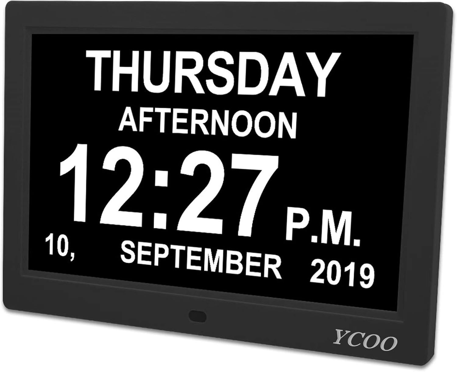 YCOO [New Version ] Digital Calendar Clock, Alarm Clock – Memory Loss ...