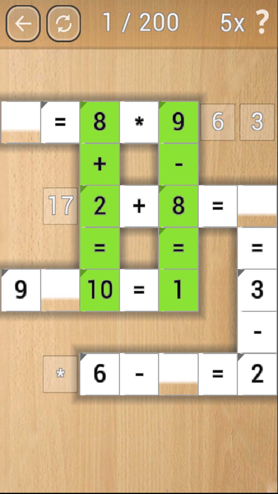 Cross Numbers - Cross Equate - math game:Amazon.com:Appstore for Android