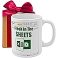 Amazon.com: Funny Accountant Spreadsheet Mug – CPA, CFO, Accounting ...