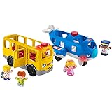 Amazon.com: Fisher-Price Little People Lil' Movers School Bus: Toys & Games