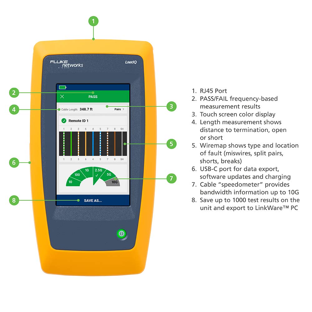 Mua LIQ-100 LinkIQ Cable + Network Tester, Gray trên Amazon Mỹ chính ...
