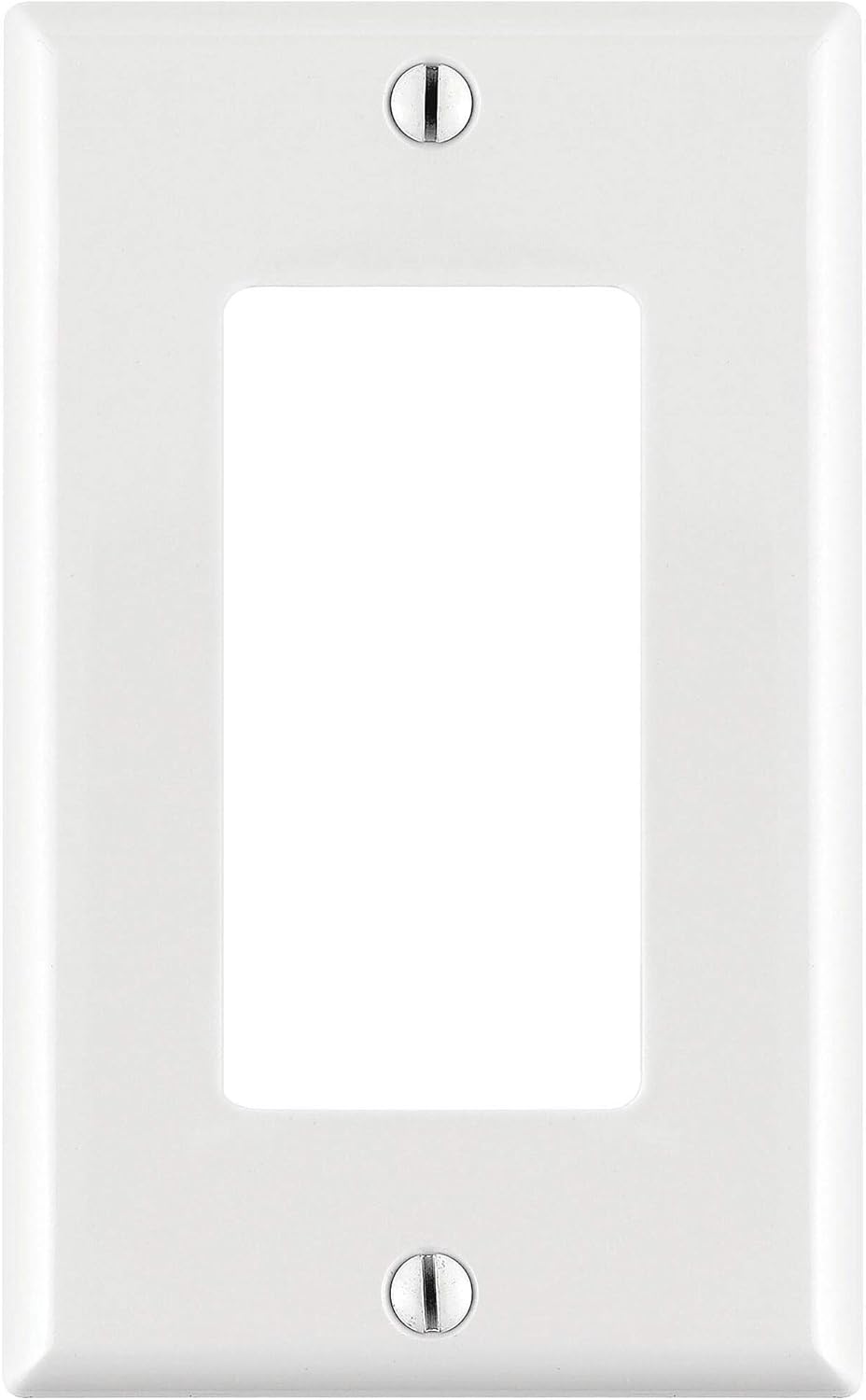 Amazon.com: Cmple – White Standard 1-Gang Blank Decora Wall Plate ...