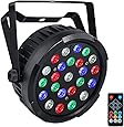 Amazon.com: Par Light, OPPSK 24W 24LEDs RGBW Stage Light, Remote & DMX Control, Power Linking ...