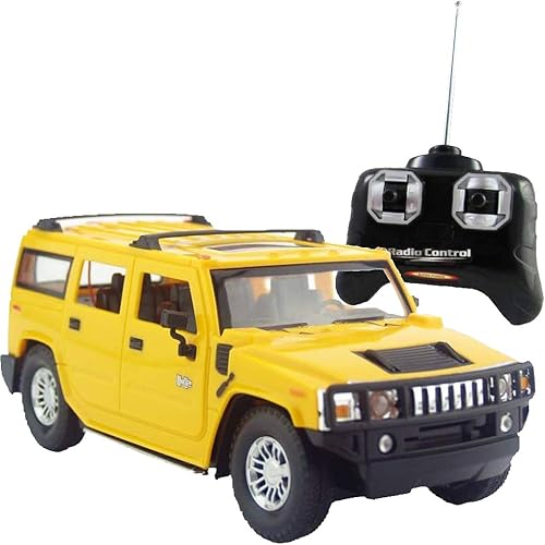 Hummer H2 SUV Full Function R/C Radio Remote Control Car 1:24 Scale ...