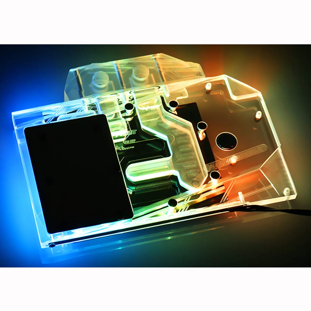 Mua Bykski GPU Liquid Cooler Copper Waterblock G1/4 Threads Full Cover ...