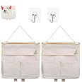 Amazon.com: Someteth 2Pcs Wall Hanging Storage Caddy Bag,Over Door ...