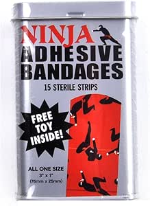 Amazon.com: Accoutrements Ninja Adhesive Bandages: Health & Personal Care