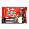 Loacker Dark Chocolate Bar with Cocoa Cream Filling and Crispy Wafer ...