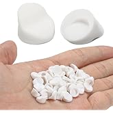Wonderjune 50 Pcs Door Screw Hole Plugs Entry Door Frame Plugs Plastic ...