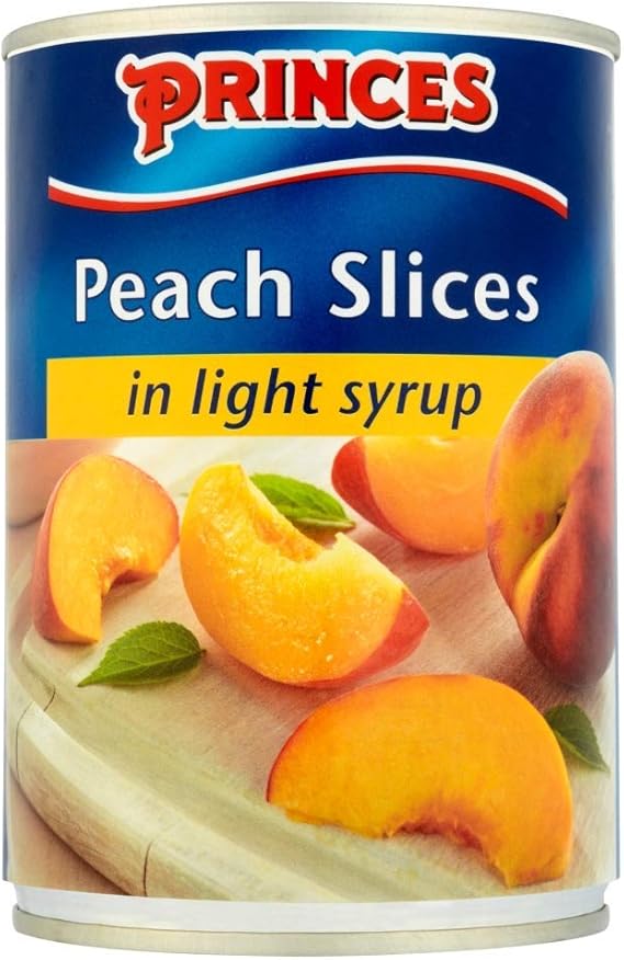 Princes Peach Slices In Light Syrup, 410g: Amazon.co.uk: Grocery