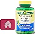Amazon.com: Spring Valley Calcium Plus Vitamin D3, 150 Mini Softgels ...