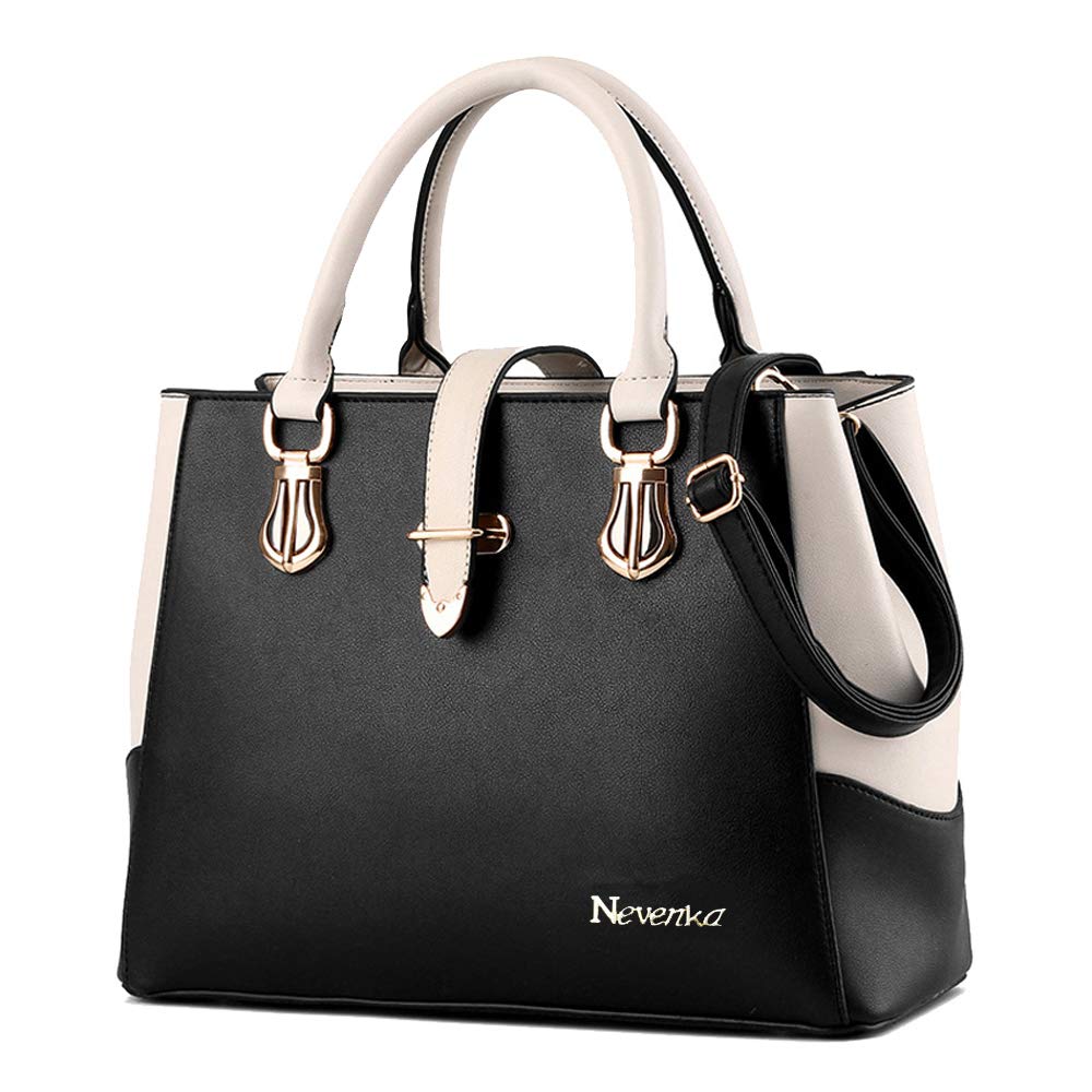 Buy Nevenka Women Leather Handbag Purse Female Shoulder Bag Large Tote ...
