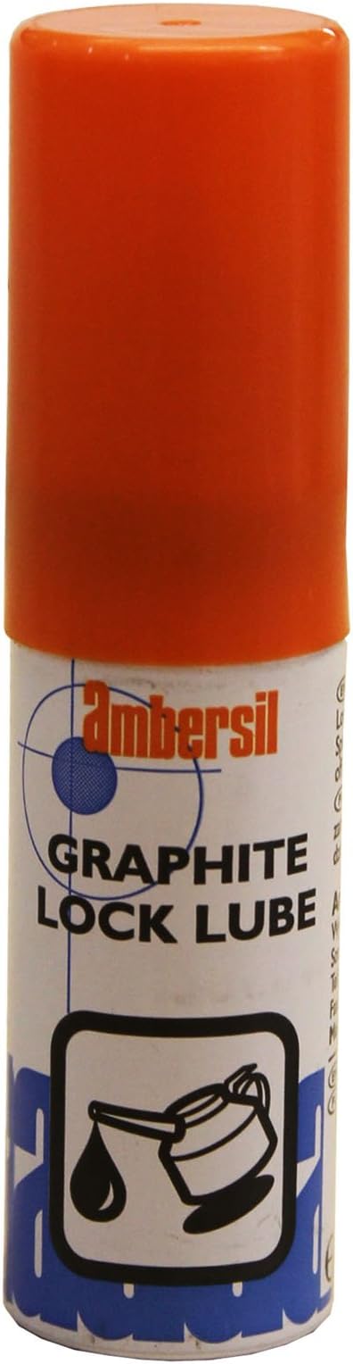 12 x LOCK LUBE LUBRICANT AEROSOL SPRAY PADLOCK GRAPHITE OIL CAR KEY ...