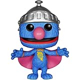 Amazon.com: Funko Pop Sesame Street: Flocked Super Grover Vinyl Figure ...