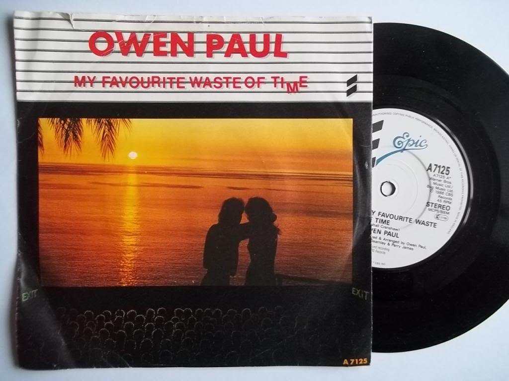 Owen Paul - My favourite waste of time (1986) / Vinyl single [Vinyl ...