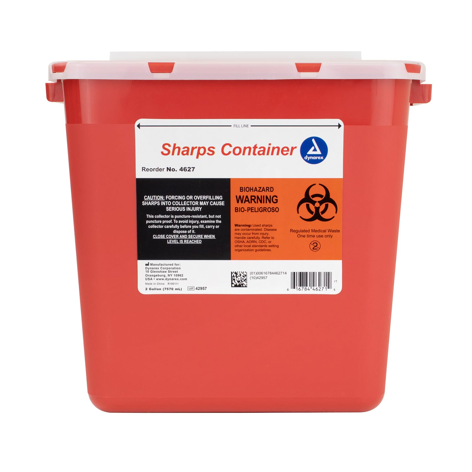 Mua Dynarex Sharps Container, Provides a Safe Disposal of Medical Waste ...