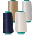 Amazon.com: Serger Thread, All-Purpose Sewing Thread,Polyester Thread ...