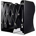 Amazon.com : Adjustable Bookends, Metal Book Ends for Heavy Book, 2 ...