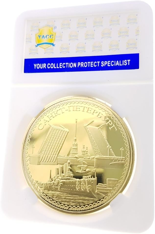 Amazon.com: TACC Commemorative Coin Collection The Cruiser Aurora: Toys ...