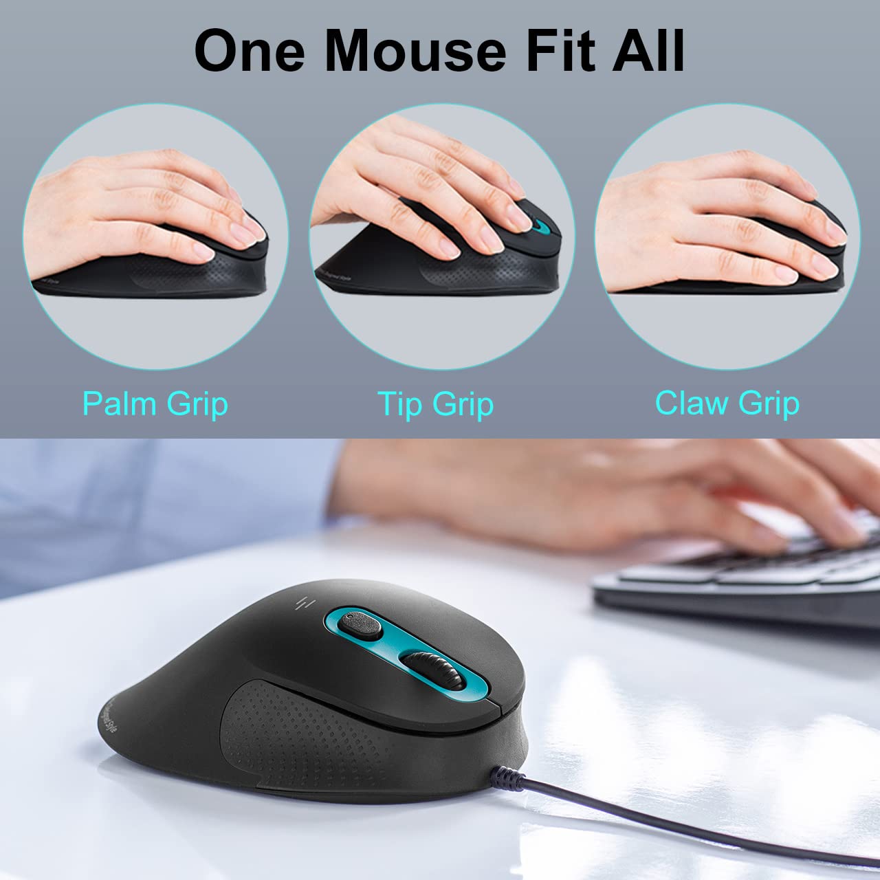 Mua SANWA Bluetooth + 2.4G Wireless Ergonomic Mouse, 3 Devices Vertical ...