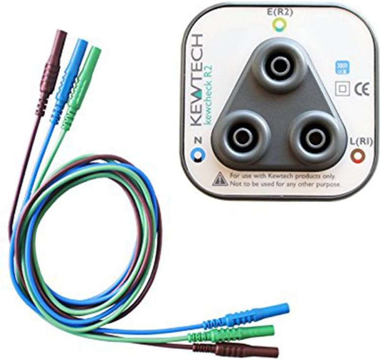 Kewcheck R2 Ring Mains Socket Tester & LDM202 Test Lead Set Fluke ...