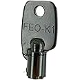 FEO-K1 / FE0-K1 Elevator Key Blank Fire Service Keys - 1 Key - Amazon.com