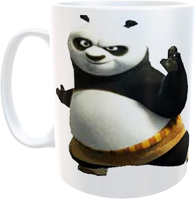 Buy D Square Cartoon Ceramic Coffee Mug Kung fu Panda Best Birthday ...