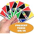 Amazon.com: Teacher's Discovery Verbo™ Spanish Card Game Present Tense ...