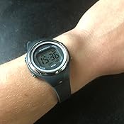 Sportech Unisex | Grey Thin Band Water Resistant Swim Sport Watch ...