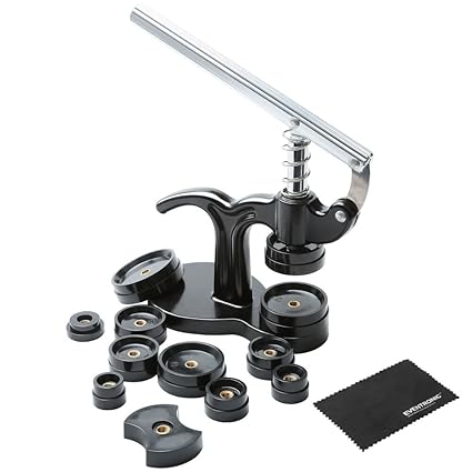 Watch Back Press, 14PCS Watch Press Set, 18mm to 50mm Watch Press Tool ...