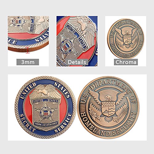 United States Secret Service Challenge Coin Homeland Security Law ...