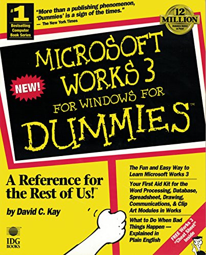 Amazon.com: Microsoft Works 3 for Windows for Dummies: 9781568842141 ...