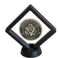 Amazon.com: DisplayGifts 3D Floating Frame Transparent Flexible Shadow Box Medallion Medal ...