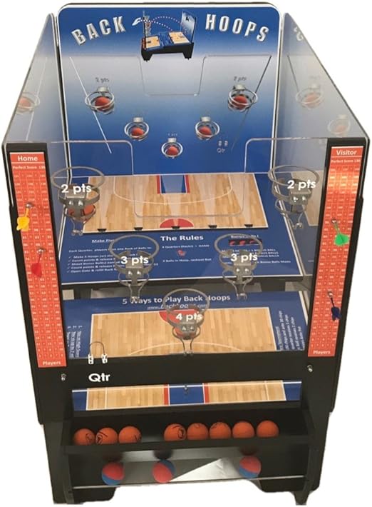 Amazon.com : Back Hoops Pro Indoor Basketball Sports Game Table ...