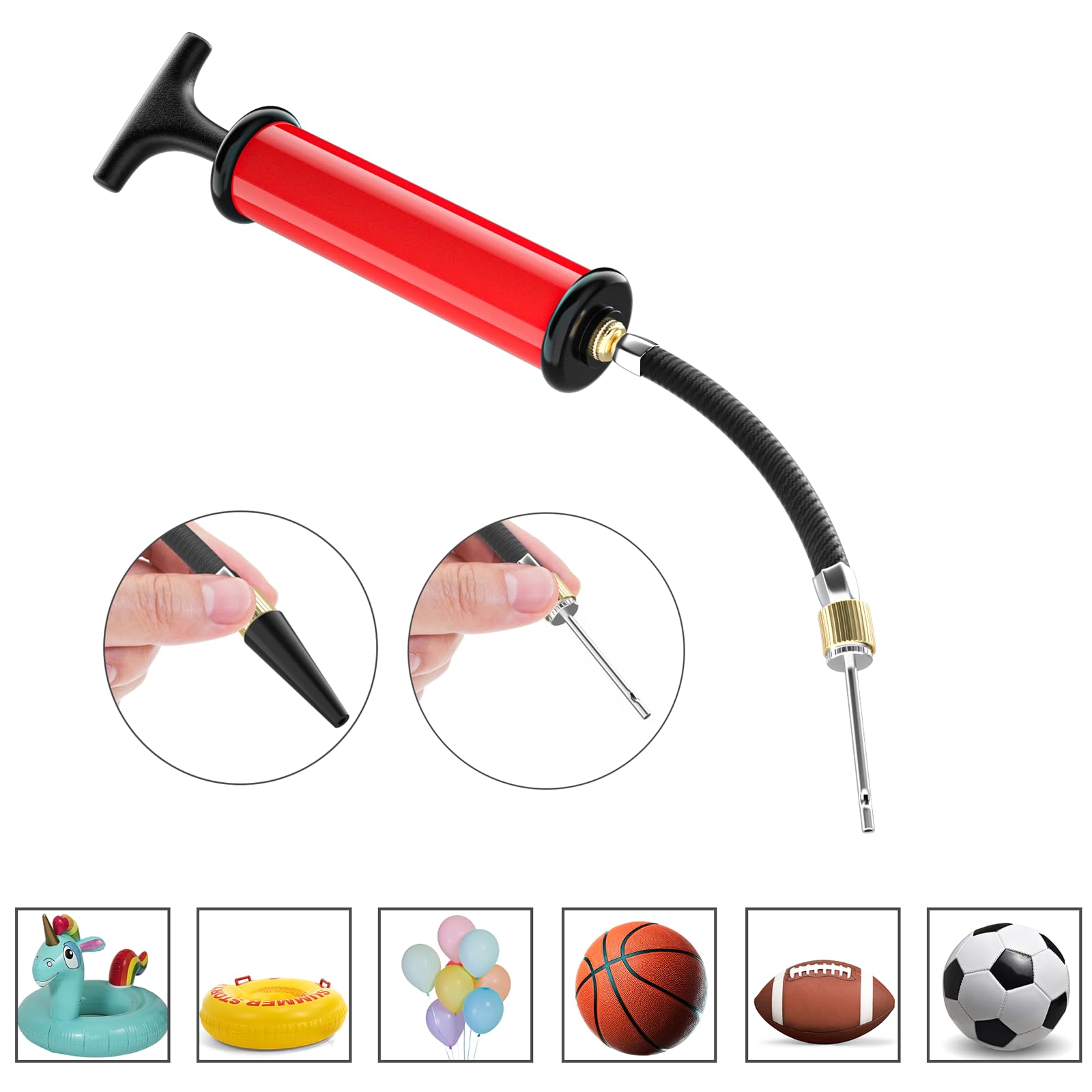 Mua Motorenbau Ball Pump, Sports Ball Pump with 5 Needles, Nozzle ...
