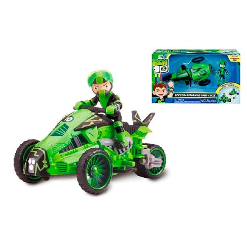 Famosa Ben 10 BEN48000 Flair Ben's Transforming Omi-Cycle, Multicolour ...