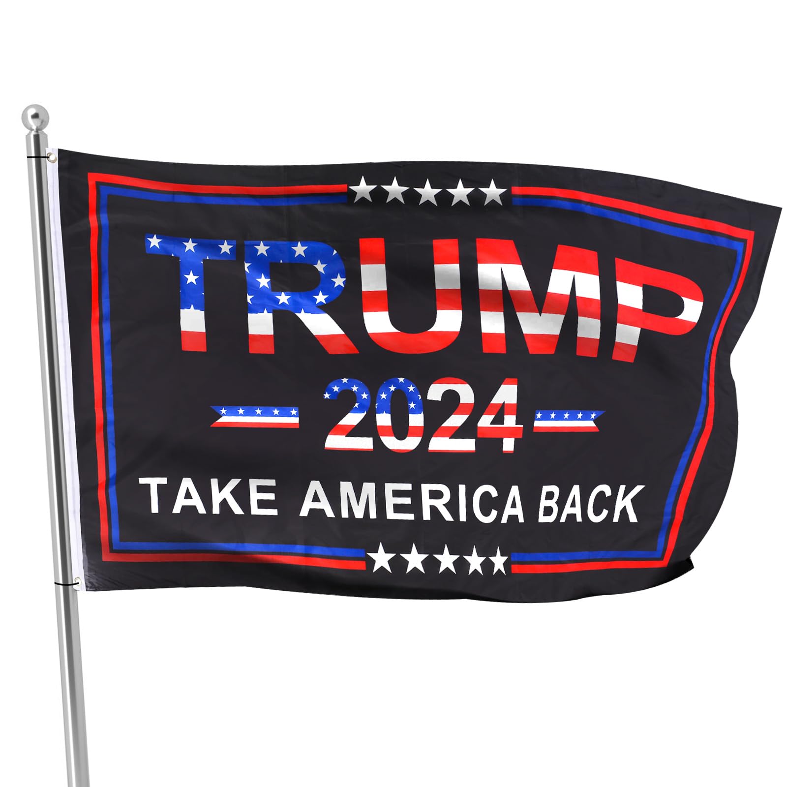 Trump 2024 Flag, 3x5 Feet Trump Flag Save American Again,Trump Flag ...