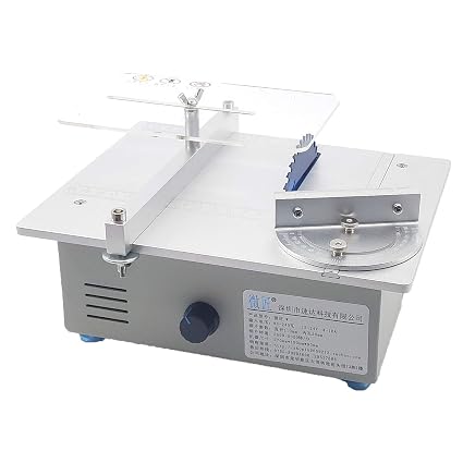 NovelLife Mini Hobby Table Saw Handmade Woodworking Bench Saw DIY Model ...