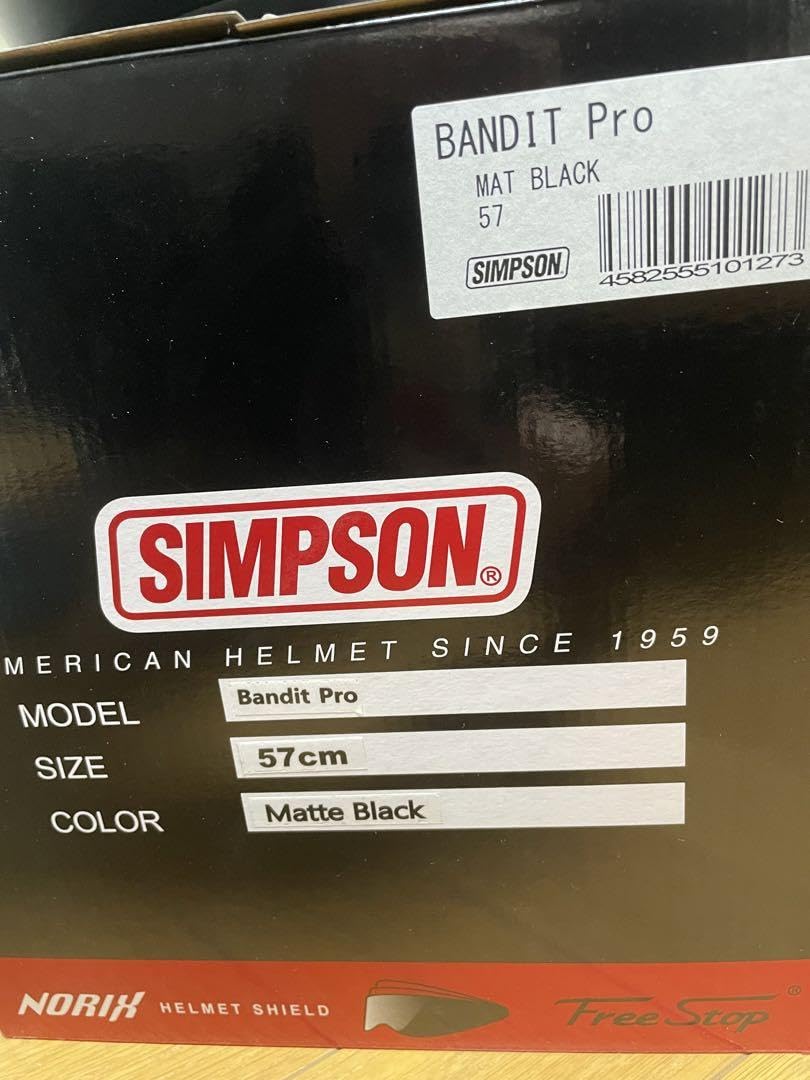 Mua simpson Simpson Helmet bandit pro Matte Black trên Amazon Nhật ...