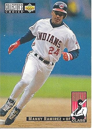 MANNY RAMIREZ - CLEVELAND INDIANS - 1993 UPPER DECK COLLECTORS CHOICE ...
