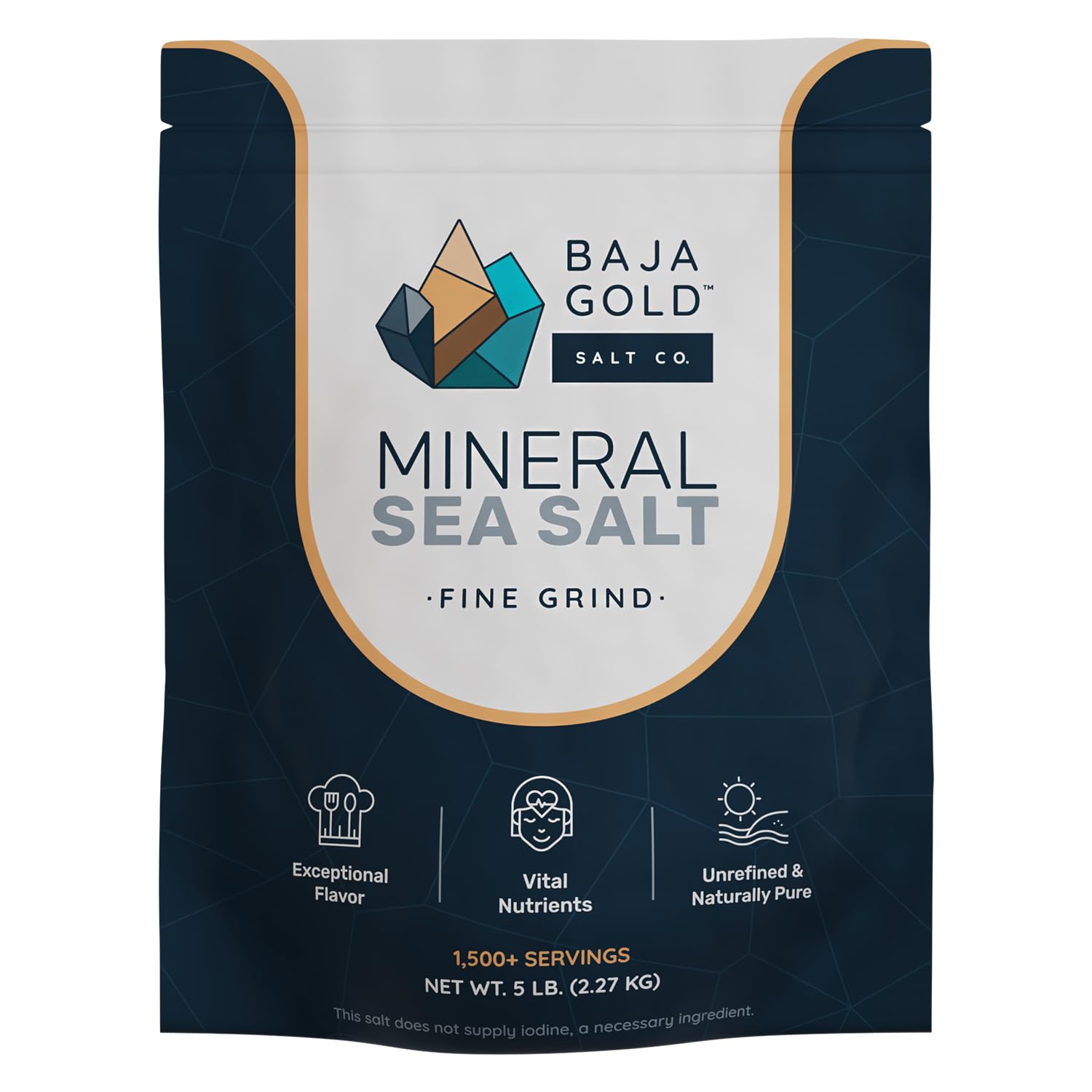 Mua Baja Gold Mineral Sea Salt, Fine Grind, 5 Lb. Bag trên Amazon Mỹ ...