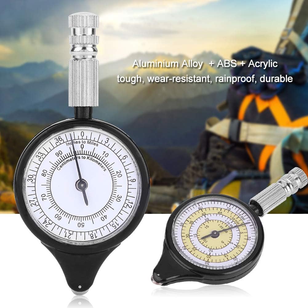 DEWIN Map Distance Measurer – Map Tool Mini Outdoor Map Measurer ...