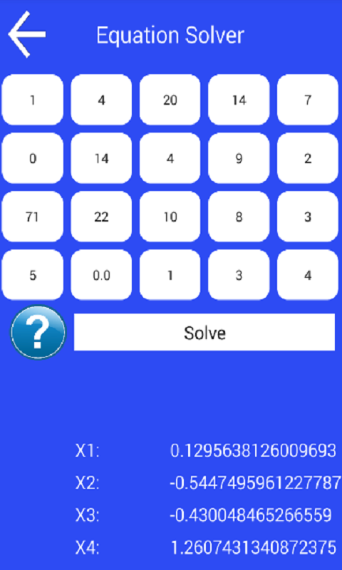 System of Equations Solver:Amazon.com:Appstore for Android