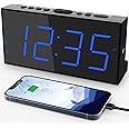 Alarm Clocks for Bedrooms,Digital Clock with 7.5''Large LED Display ...
