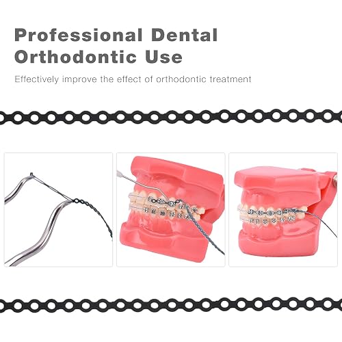Orthodontic Power Chain Dental Orthodontic Elastic Rubber Power Chain ...