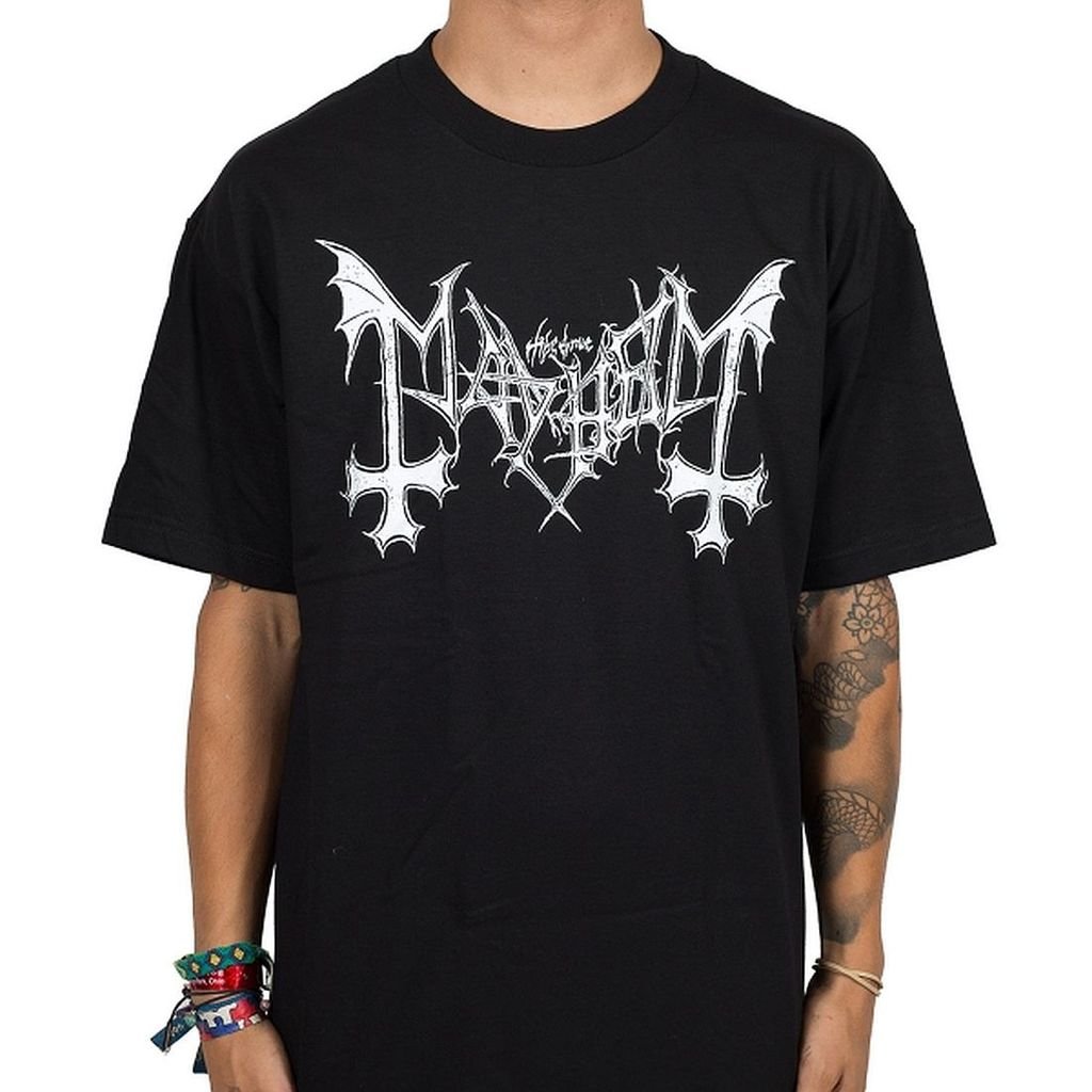 Amazon.com: Mayhem Logo Men's Black T-Shirt: Clothing