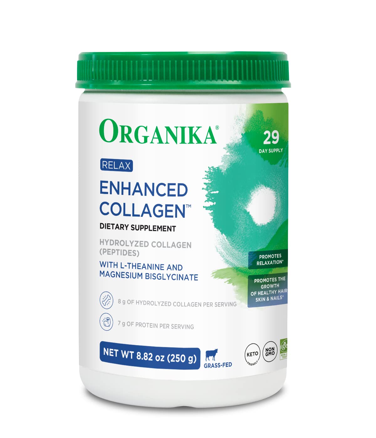 Mua Organika Enhanced Collagen Relax Powder with Magnesium Bisglycinate ...