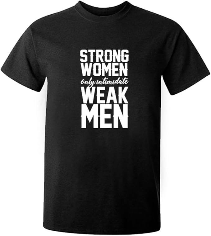 illustratedidentity Strong Women Only Intimidate Weak Men Unisex Short ...
