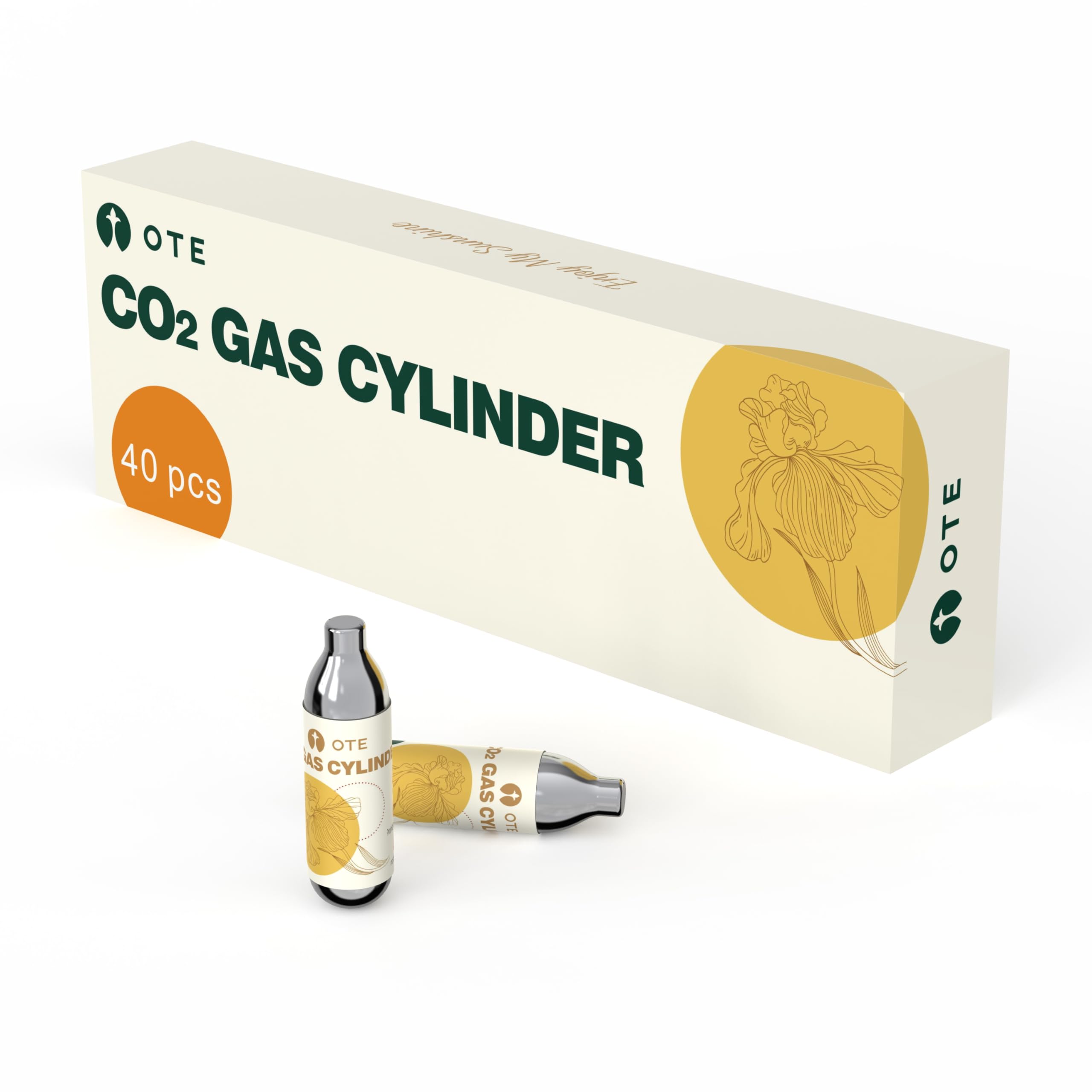Mua OTE CO2 Cartridges, Soda Chargers for Sparkling Water Maker, 40PCS ...