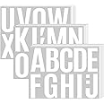 Amazon.com: 272 Pcs 24 Sheets Large Letter Stickers, 4 Inch Bulletin ...